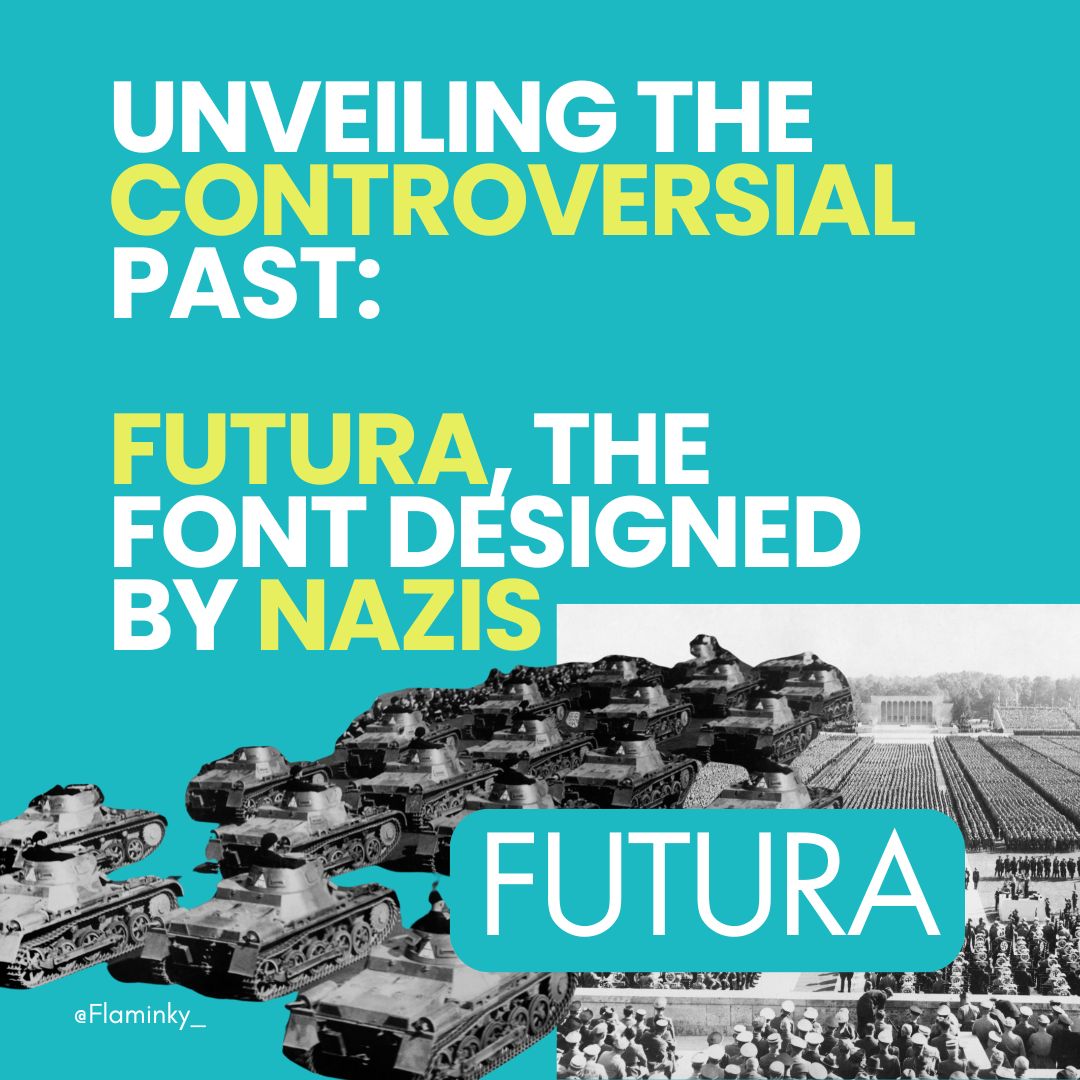 Unveiling the Controversial Past: Futura, the Font Designed by Nazis ...